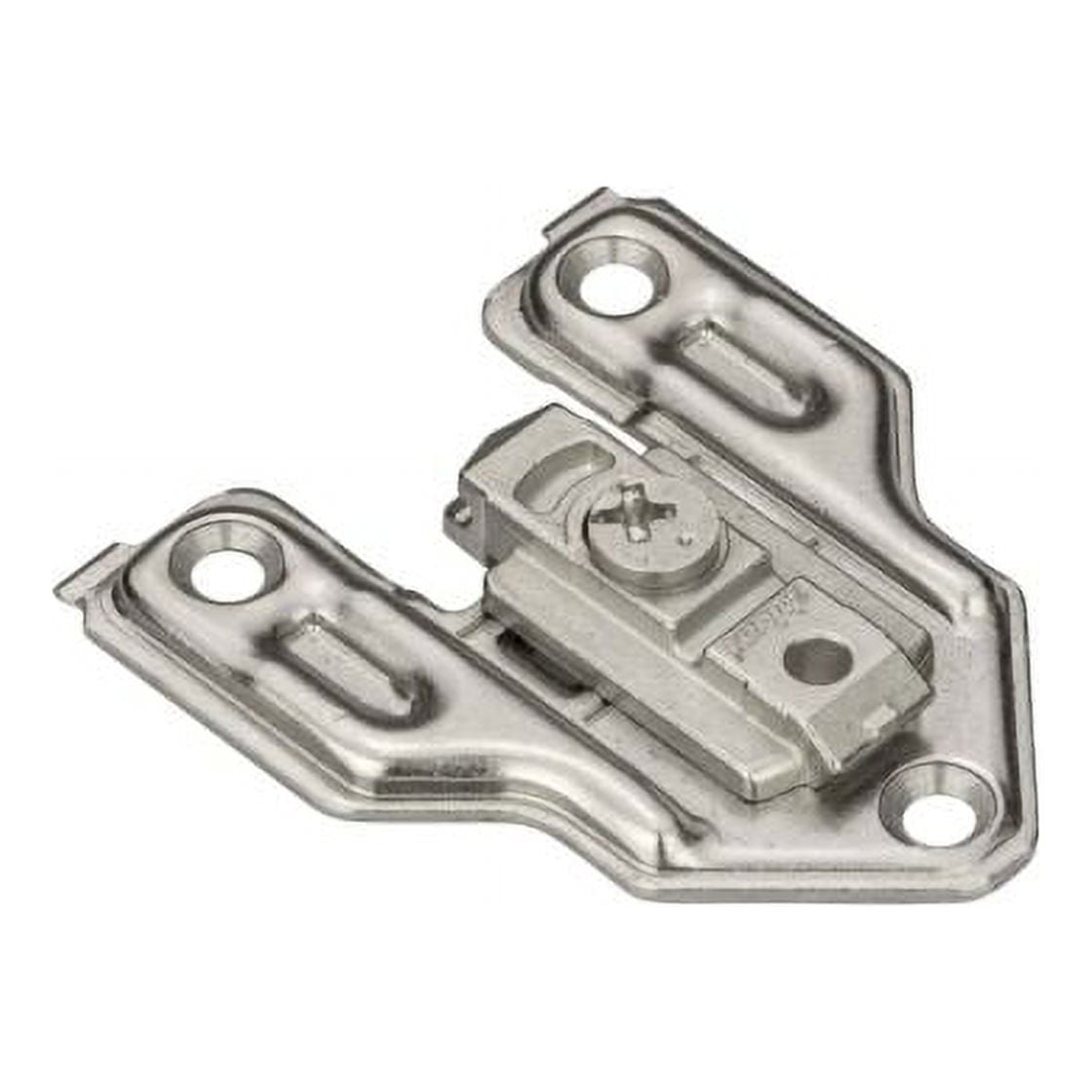 Blum 50-Pack Clip Face Frame Screw-on 0mm Mounting Plate, Nickel Plated ...