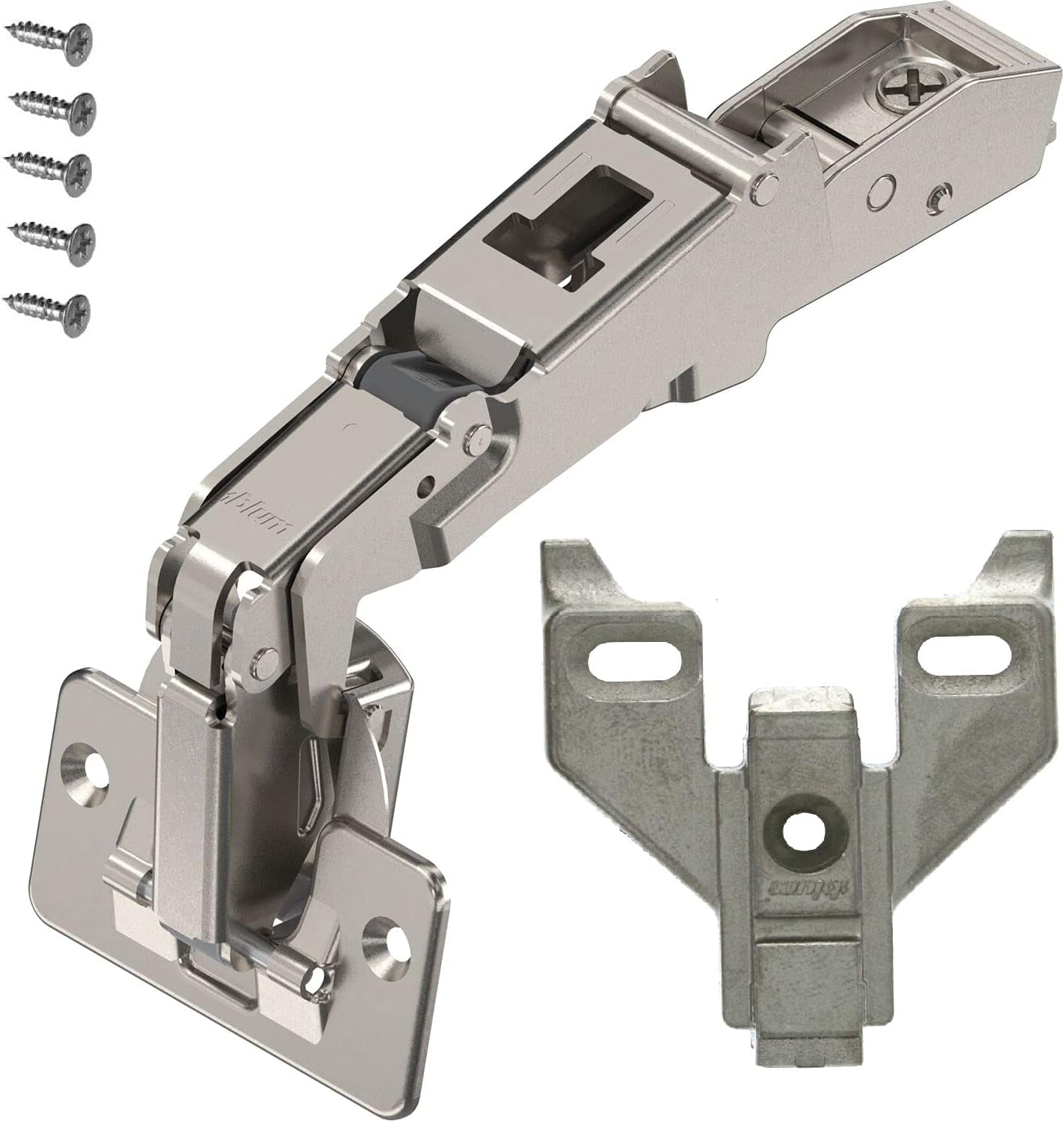 Blum 71T6550 Wide Angled Hinge 170 Degree, FACE Frame Application, Full ...