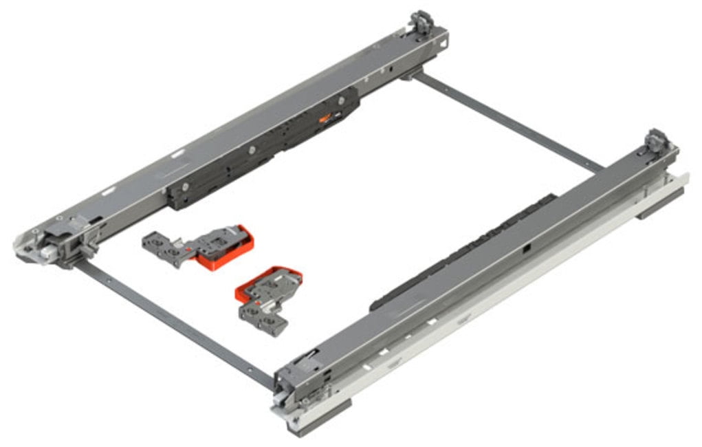 Blum 769R5337sf Movento Waste/Recycle Slide 18"W Min. - Walmart.com
