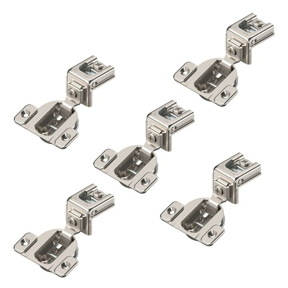 Blum COMPACT hinge (5 Pack), 1-1/4" Overlay, 110° Opening Angle, Steel ...