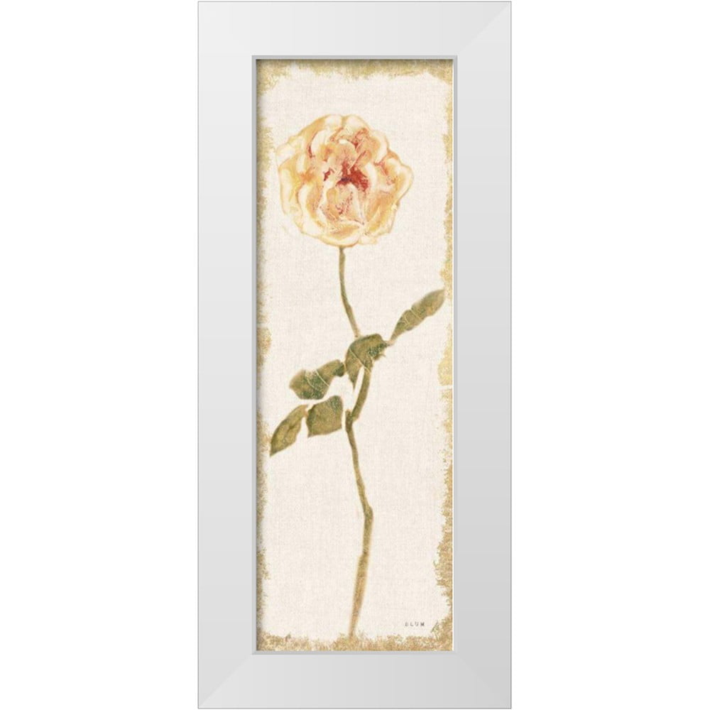 Blum, Cheri 9x18 White Modern Wood Framed Museum Art Print Titled ...