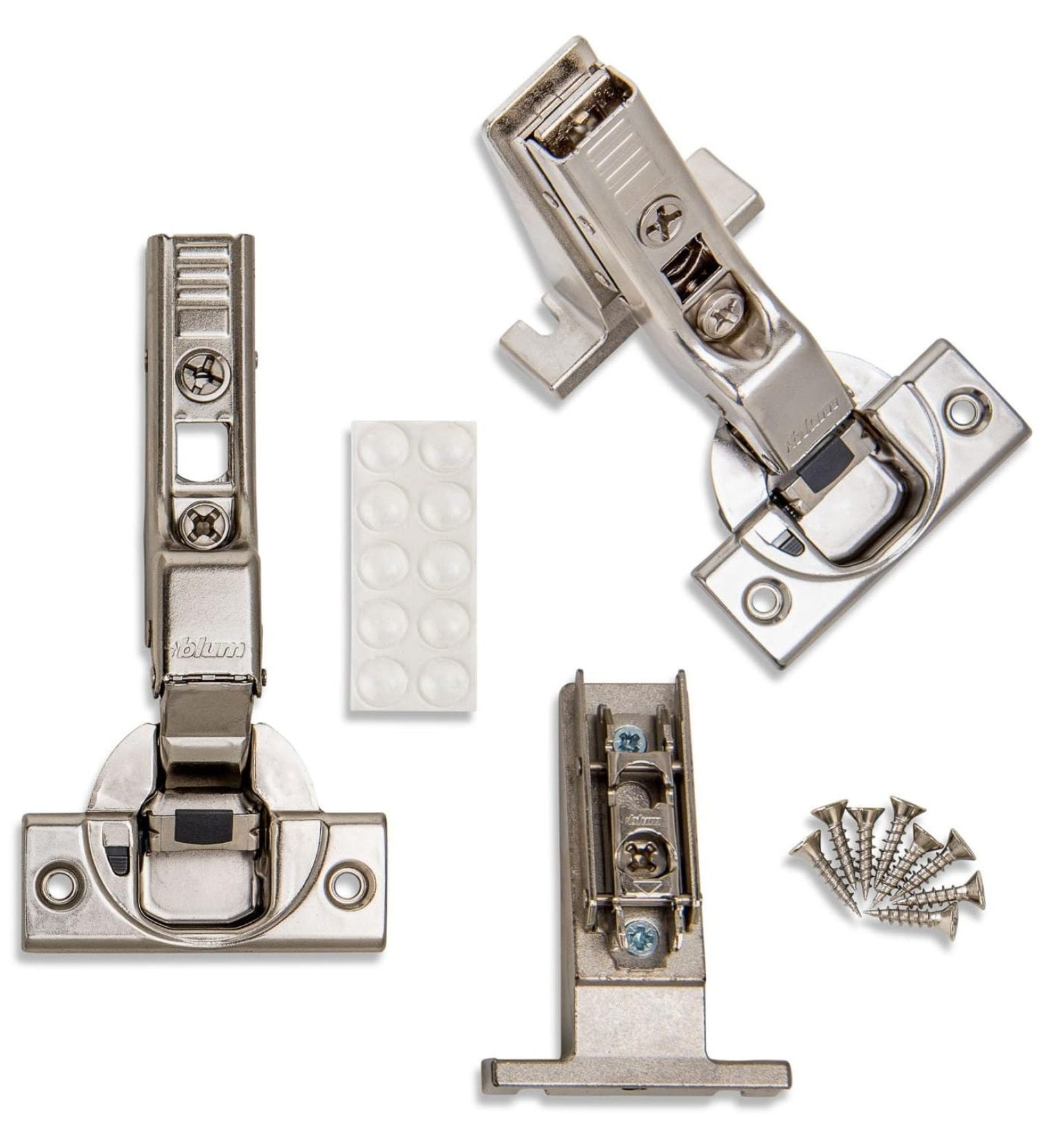 Blum Inset Clip Top BLUMOTION Soft Close Inset Hinges 71B3650 (Screw-on ...