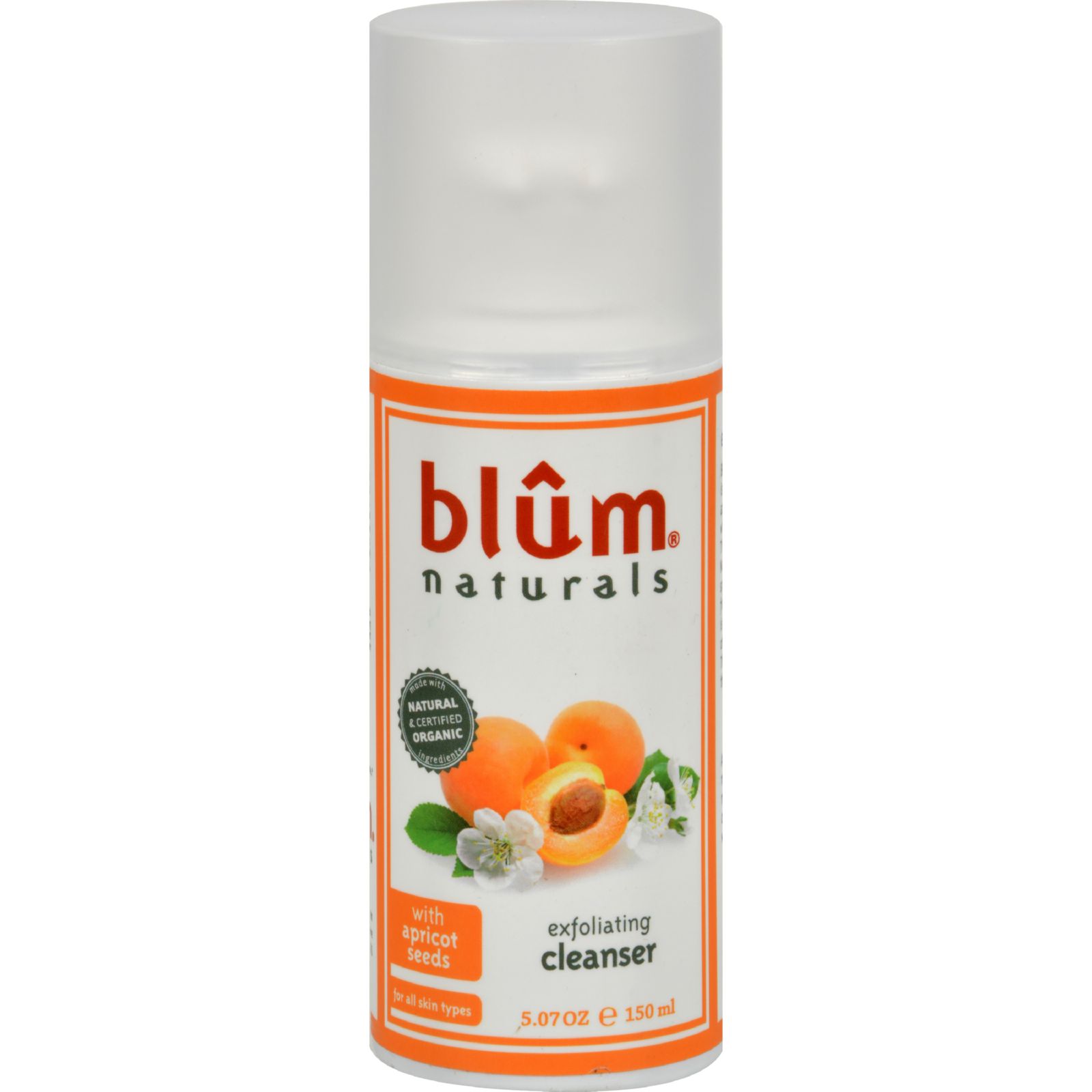 Blum Naturals Exfoliating Cleanser - with Apricot - 5.07 oz - Walmart.com