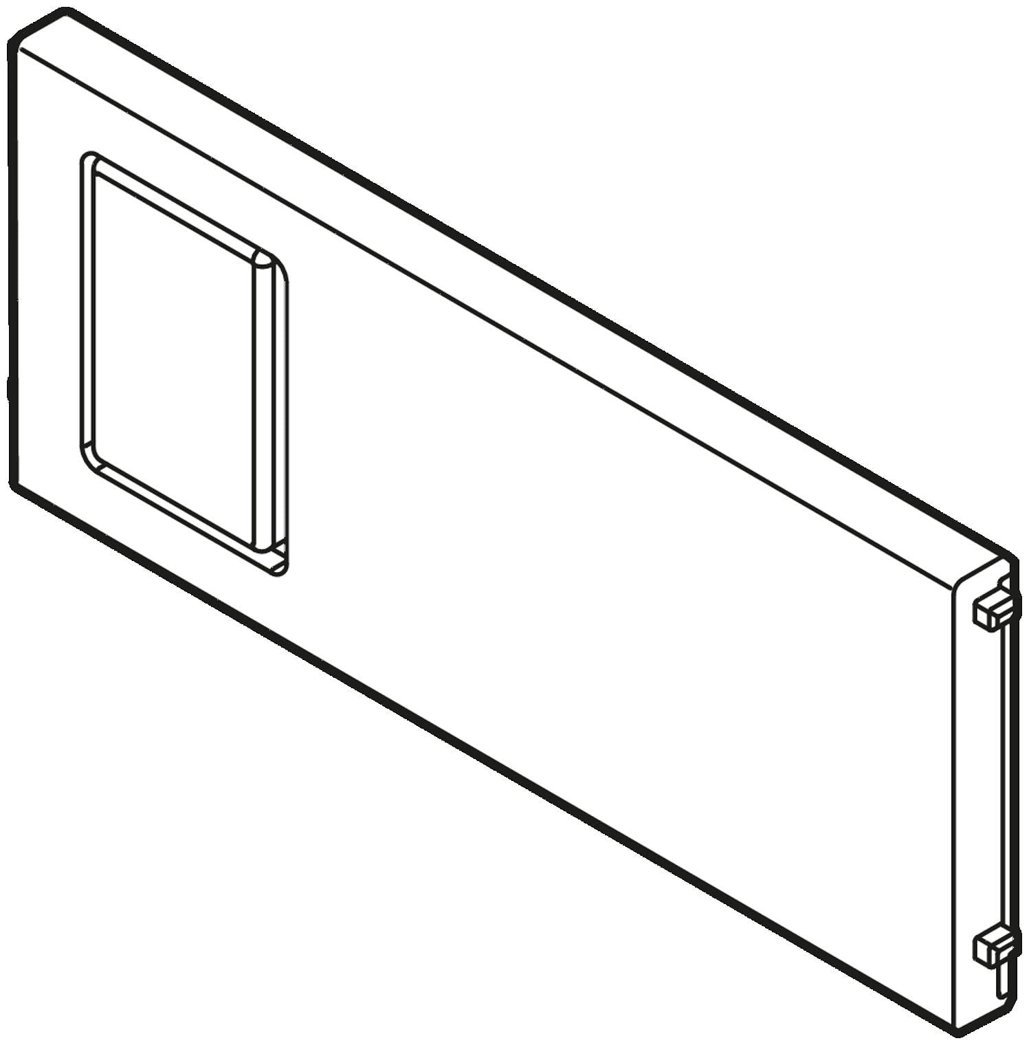 Blum ZC7Q010SS Ambia-Line Narrow Cross Divider - Grey - Walmart.com