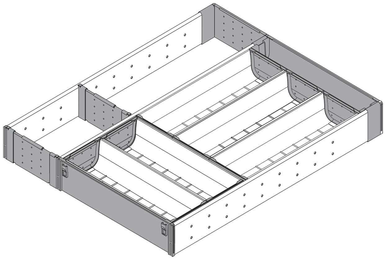 Blum Zhi.533Ki4a Tandem Orga-Line Wide Drawer Cutlery Set For 24" Wide ...