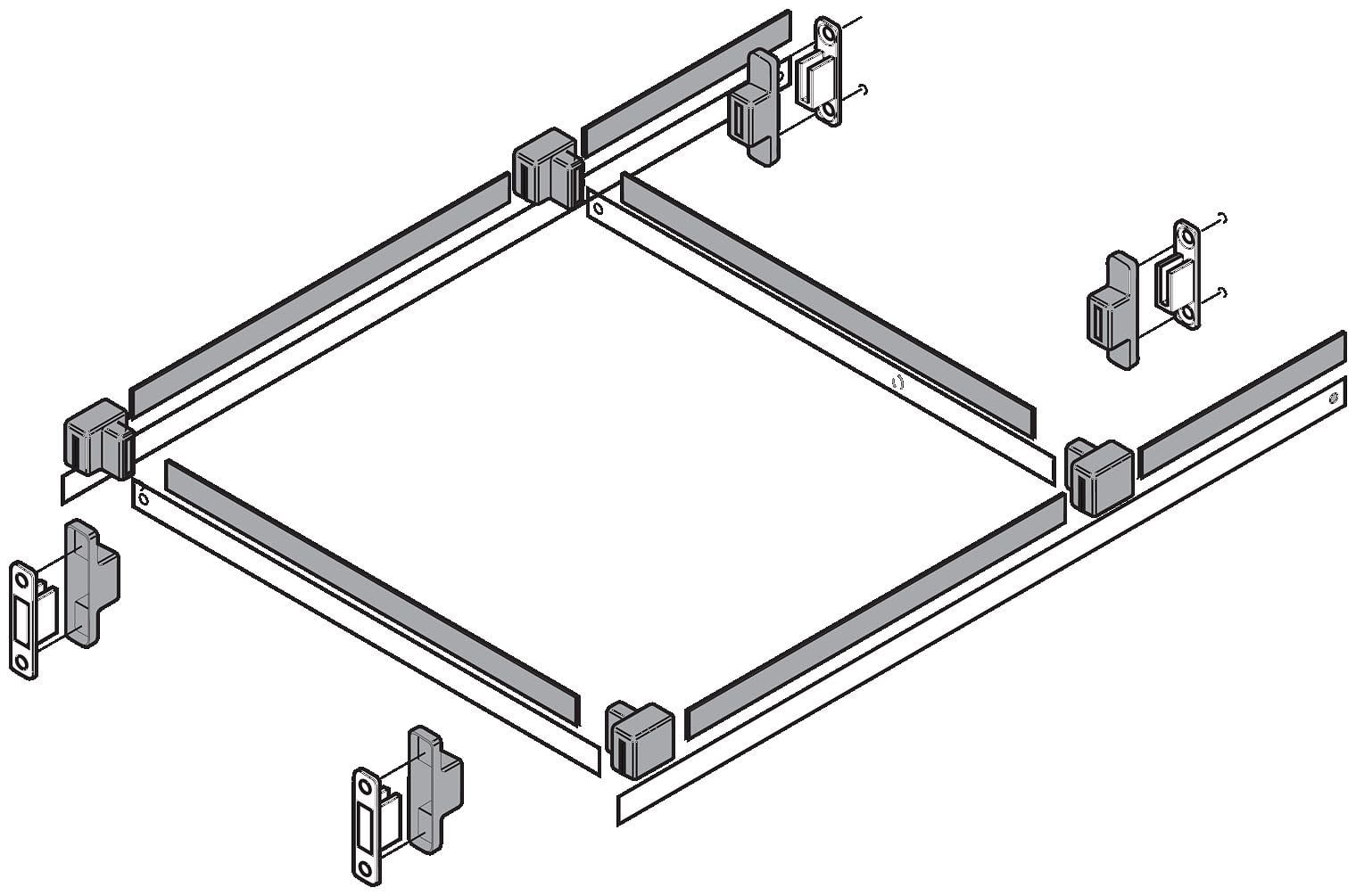 Blum Zrm.5500 Tandembox Metafile Hanging File Organization System ...