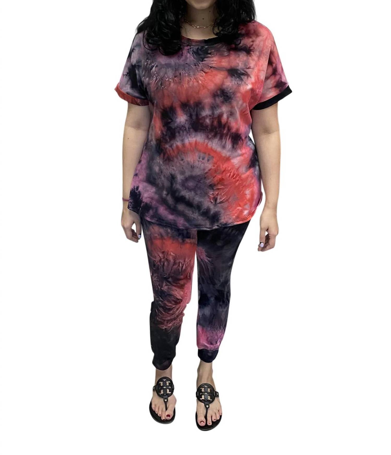 Blumin Jordana Tie Dye Jogger Set - Walmart.com