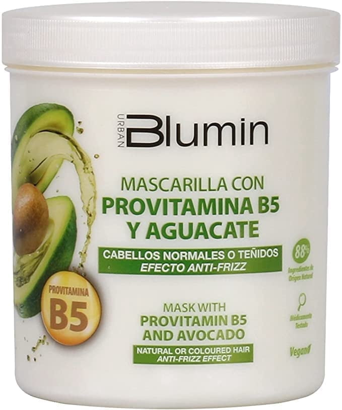 Blumin Mask Anti-Frizz effect with Avocado and Provitamin B5, for ...