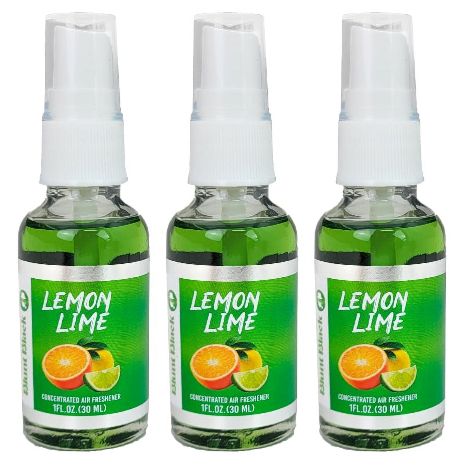 Blunt Black Lemon Lime Air Freshener Spray, 1 oz Bottle, Concentrated 3 ...