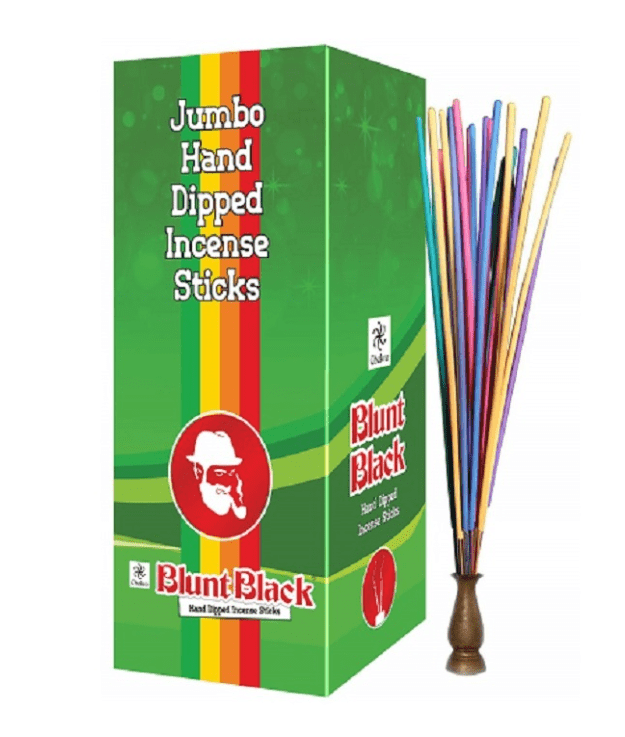 Blunt Black Jumbo Aroma Sticks – 24 Pack, Long-Lasting Scent, Natural ...