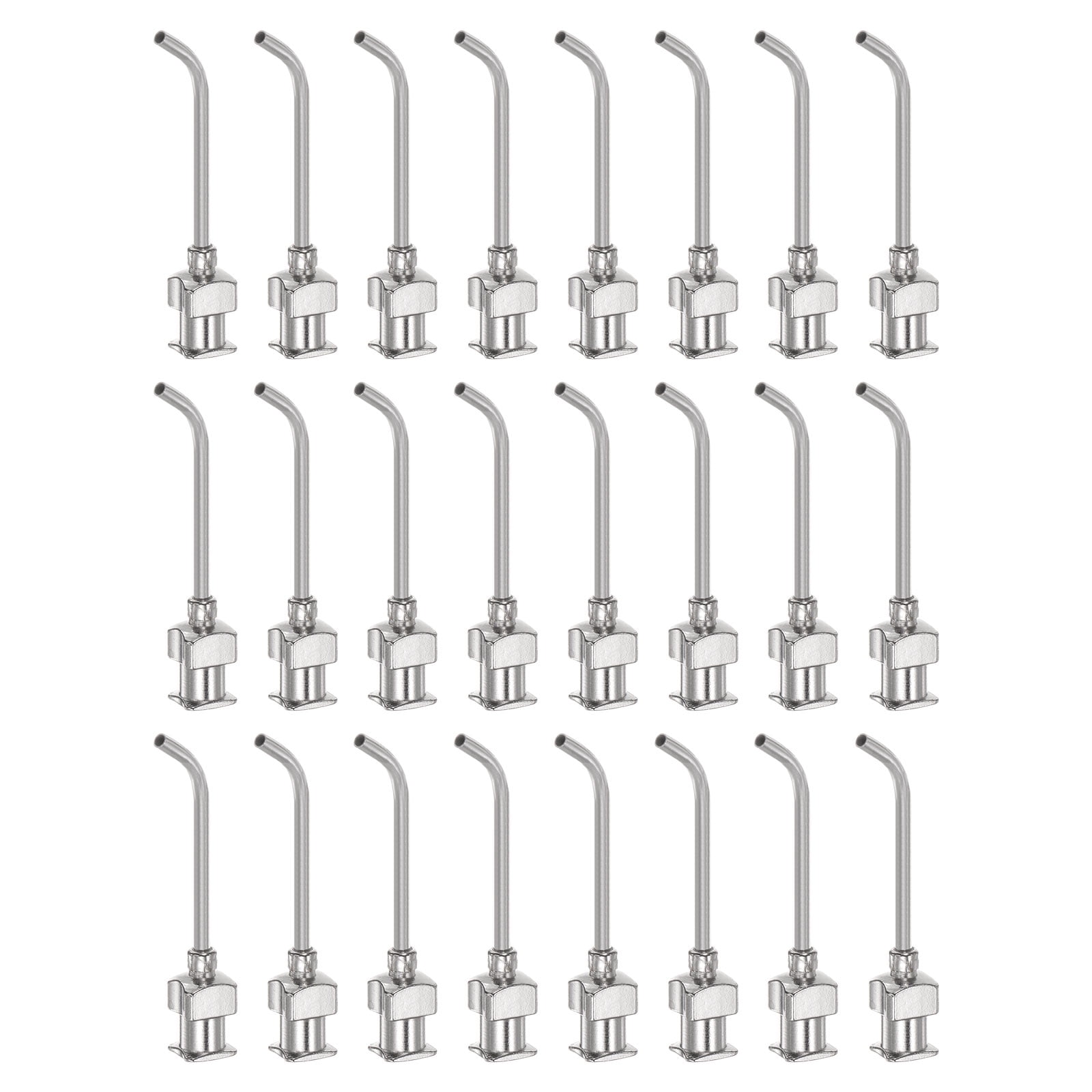 Blunt Tip Dispensing Needle 15 Gauge 1 Inch 45 Degrees Bent Flow ...