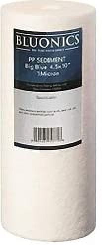 Bluonics 4 Sediment Water Filters (1 Micron) 4.5" x 10" Whole House ...