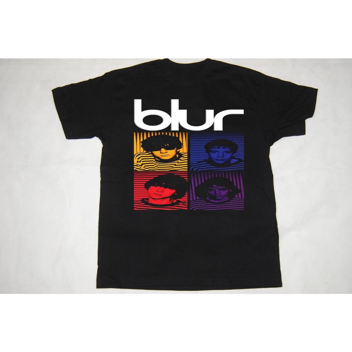 Blur Band Music For Lovers Black T-Shirt Cotton Full Size KK72 ...