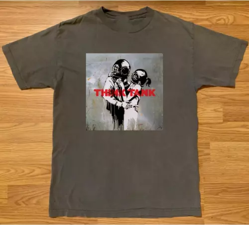 Blur Band Think Tank Album Short Sleeve Brown All Size Shirt Ag2311 Hot ...