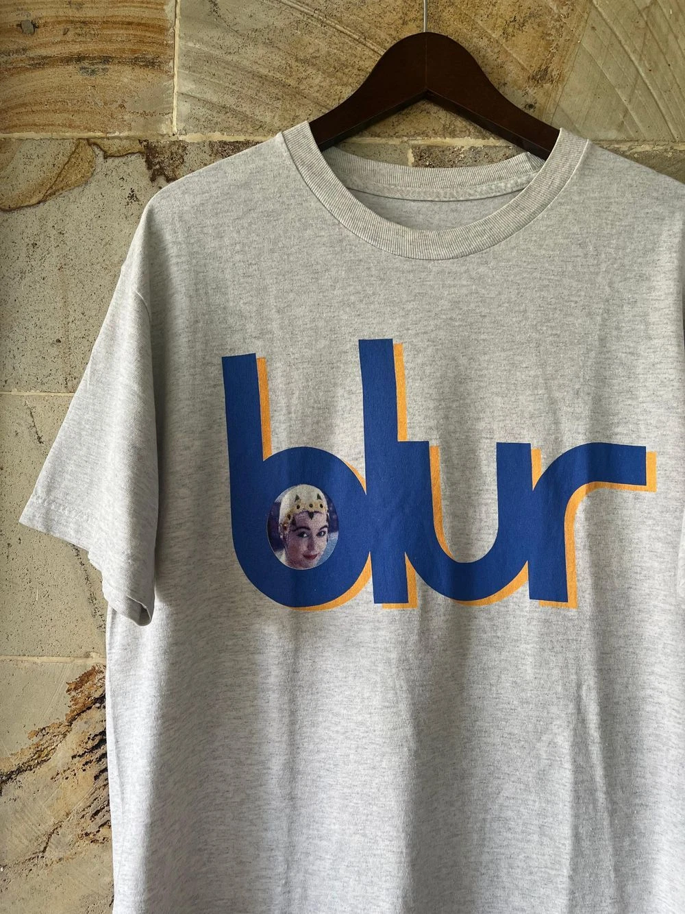 Blur - Leisure - Britpop Band Vtg t-shirt, remake ash color, gift for ...