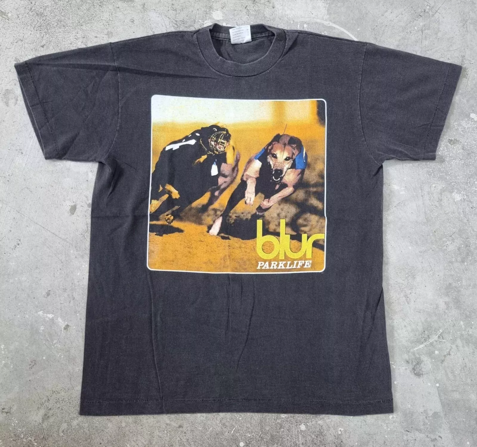Blur Shirt Parklife Album Promo 1994 Tour Rock Band Seymour Radiohead ...
