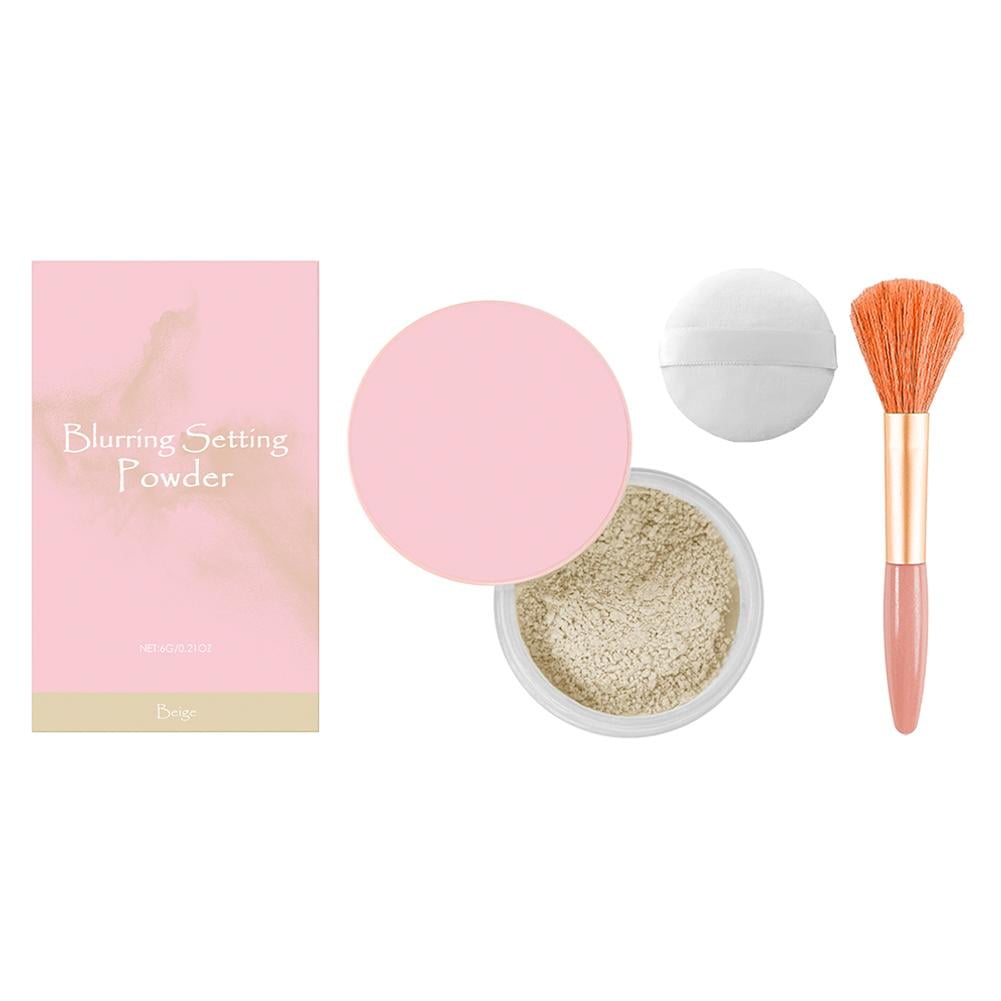 Blurring Powder, Waterproof Setting Powder For All Skin Tones Hot Y5K2 ...