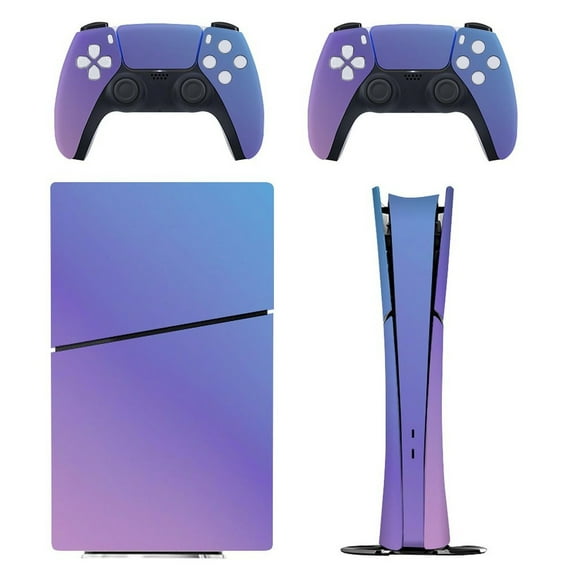Blurry Gradient Console Skin Bundle for PS5 Pro Slim Disc & Digital ...