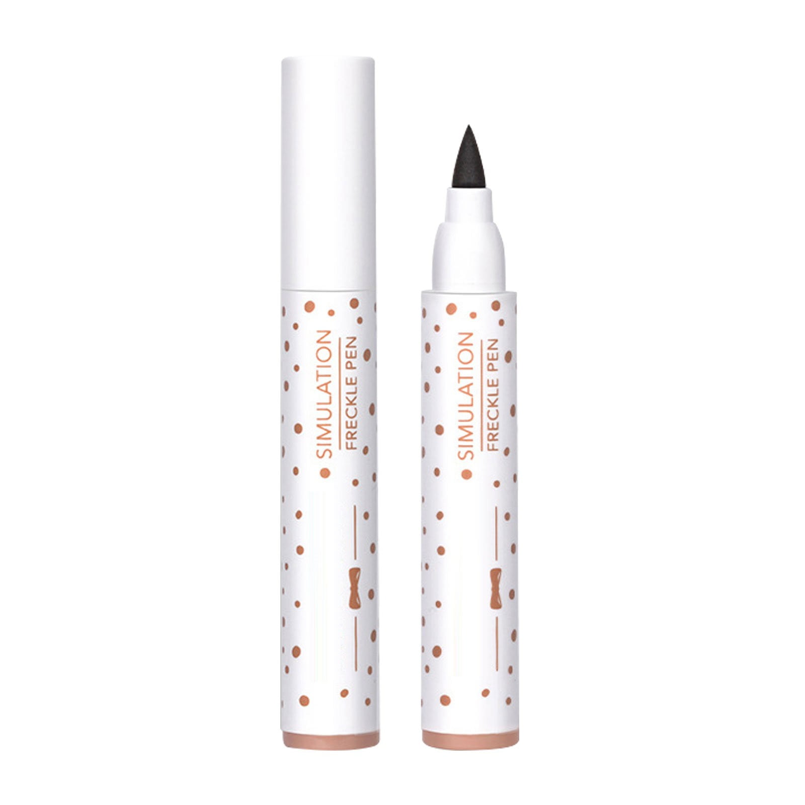 Blush 2 Colors Freckle Pen Natural Lifelike Freckle Makeup Pen Freckle ...