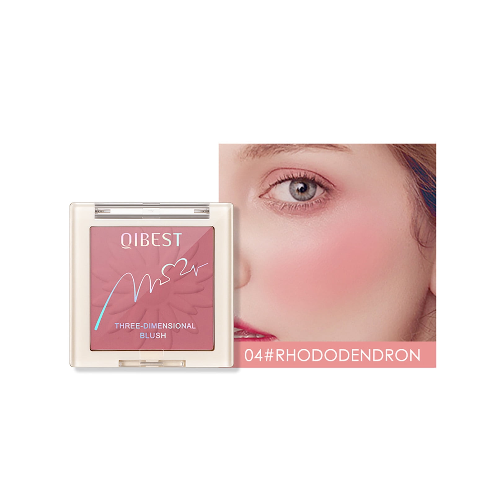 Blush Blush Peach Pallete 5 Colors Face Pigment Cheek Blusher Powder ...