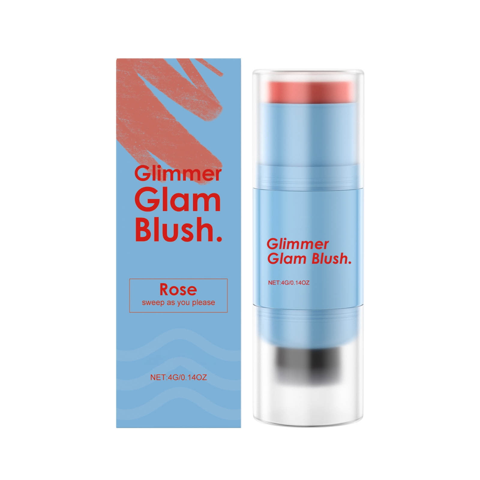 Blush Buddy, Lip & Cheek Stick, Dual Head Blush Stick, Long Lasting ...