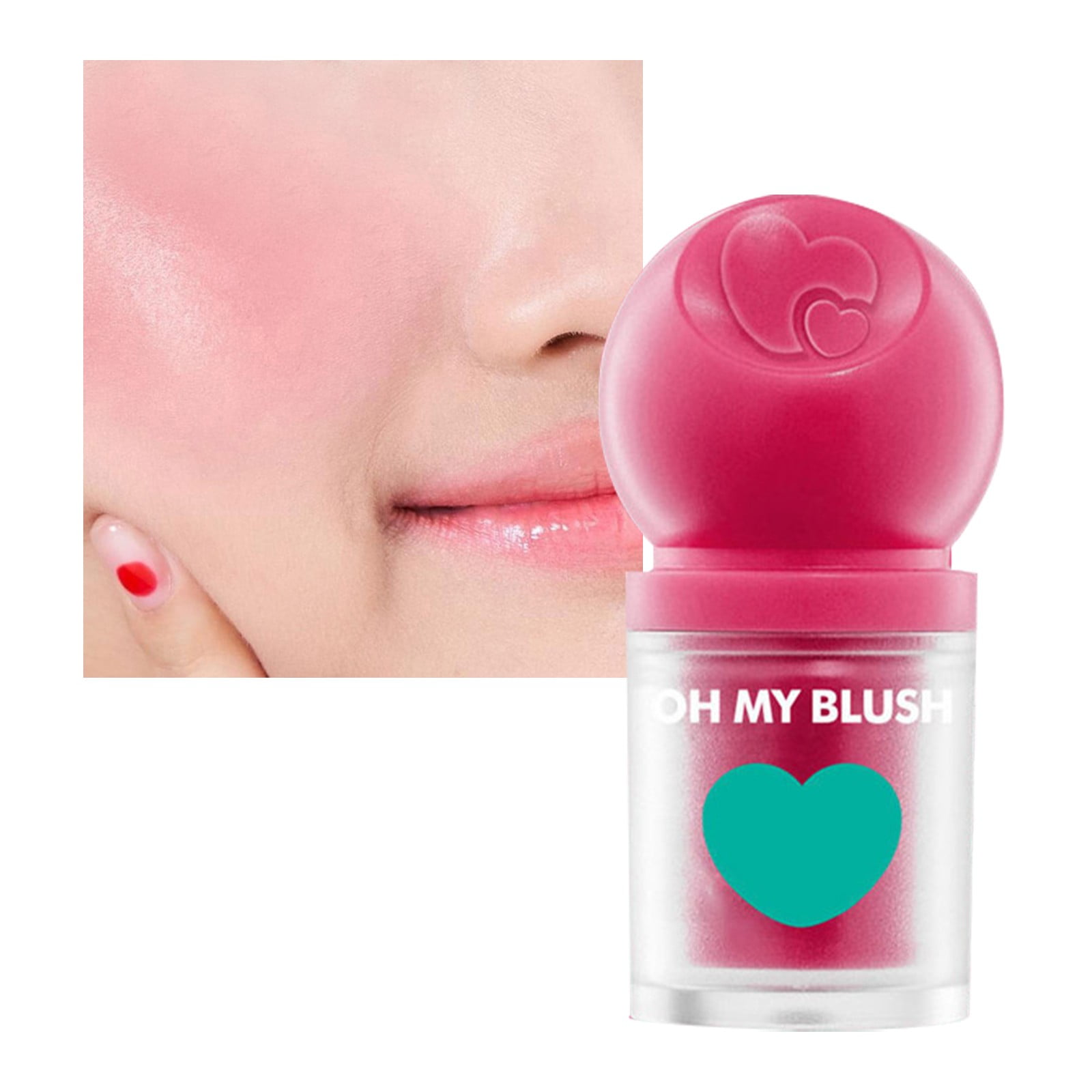 Blush for Cheeks Clearance Sale! Brightening Color Liquid Stick 6 Color ...