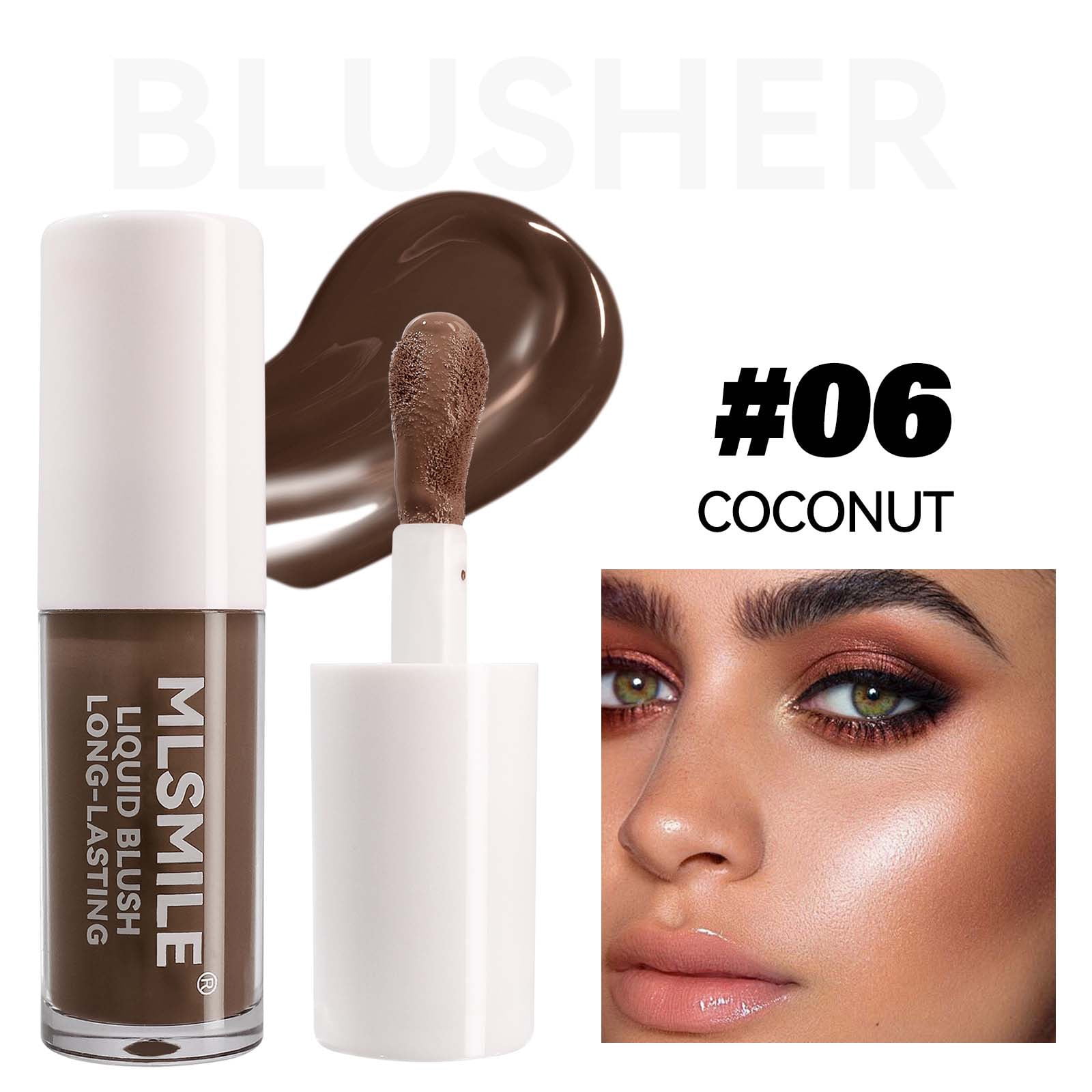 Blush For Cheeks, Highlight Contours, Moisturizing Color, Natural ...