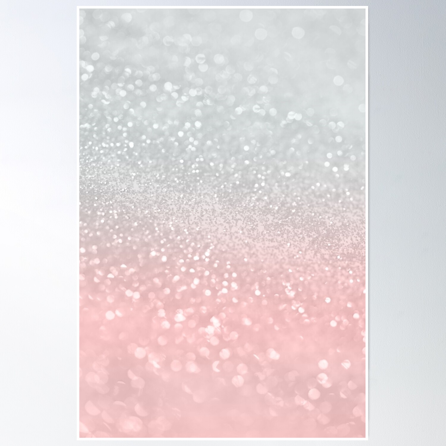Blush Gray Princess Glam #1A (Photo Of Glitter Only - Not Reflective ...