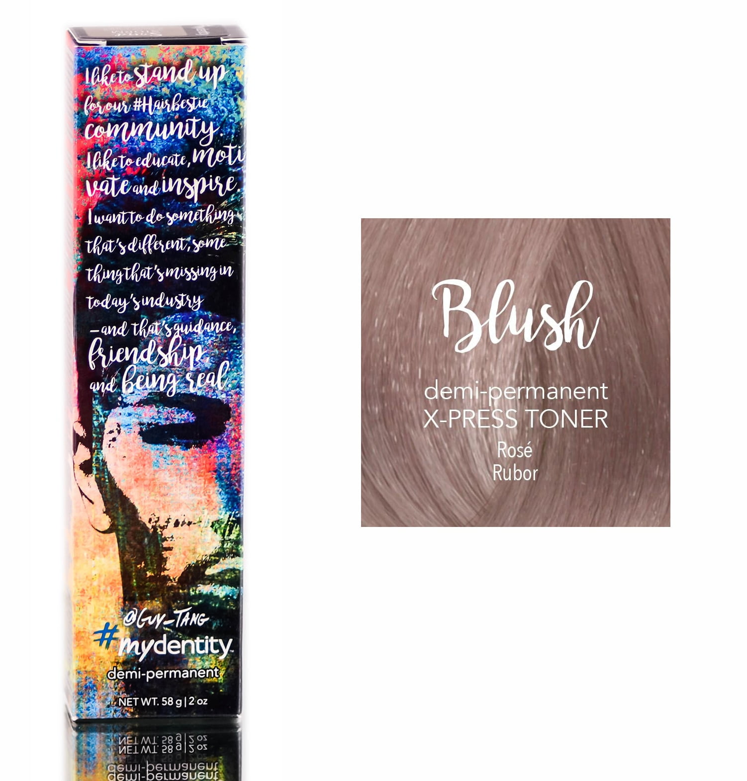 Blush , Guy Tang #MyDentity Demi-Permanent X-Press Toner, My Dentity ...