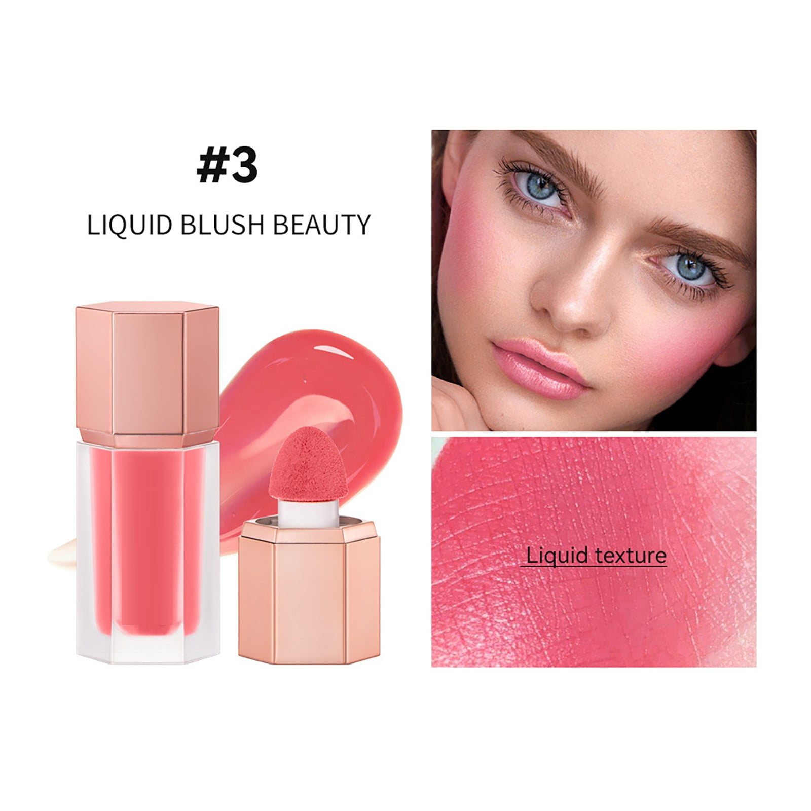 Blush Highlighter Makeup Sticks and Stick Face Cosmetics Set Easy To ...