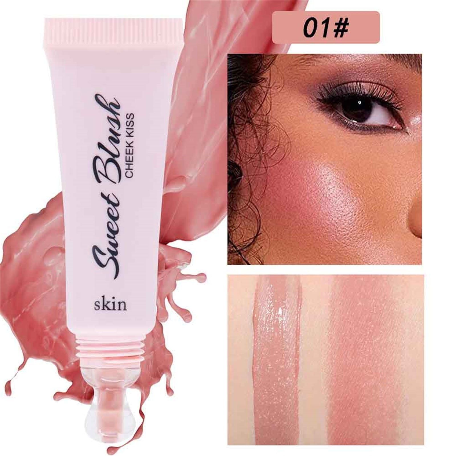 Blush Liquid Powder Blusher Lip and Cheek Multi Function Face Powder ...