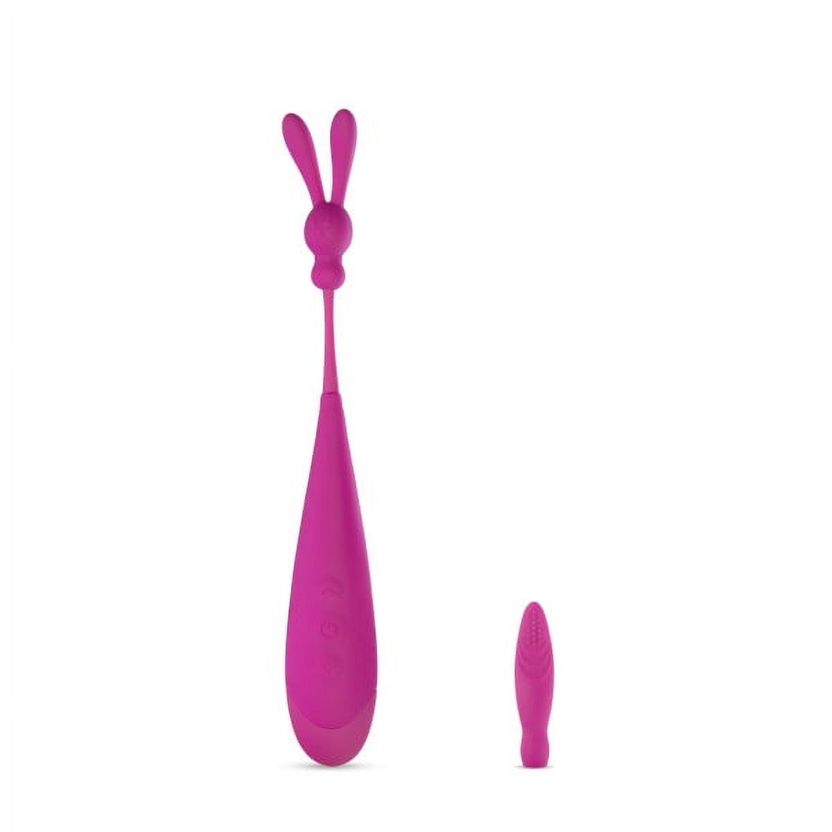 Blush Noje Quiver Silicone High Frequency Oscillation Vibrator with 2 Attachments Lily - Walmart.com