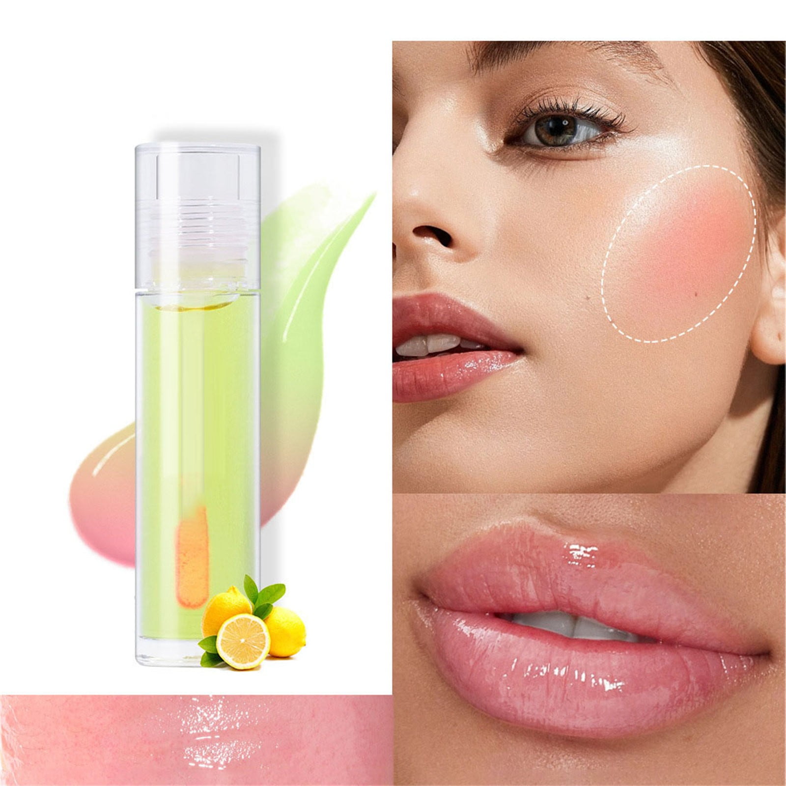 Blush Oil Rosy Does Not Drop Color Temperature Change Liquid Natural ...