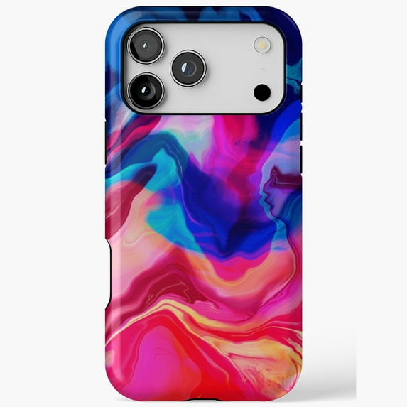 Blush Payne Abstract Art Case for iPhone 11 12 13 14 15 16 17 Pro Max ...