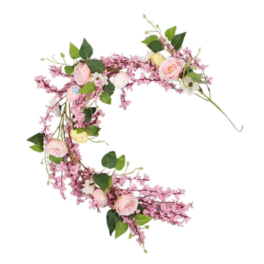 Blush Pink Flower Garland - 6ft Spring Floral Garland for Wedding Decor ...