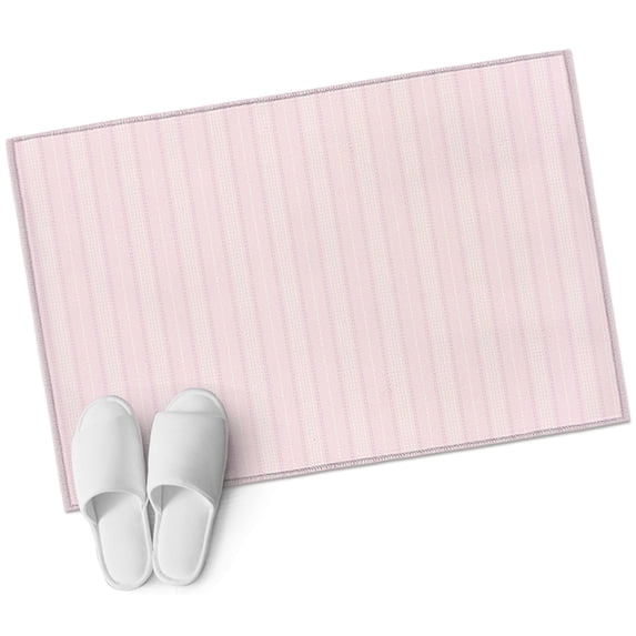 Blush Pink Line Striped Entryway Rug 2x3 Area Rug Washable Indoor ...