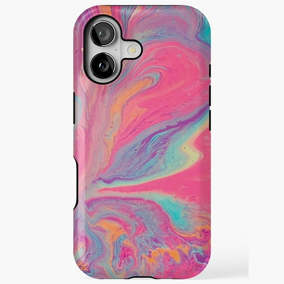 Blush Pink Pastel Tie Dye Swirl Art Compatible Phone Case for iPhone 11 ...