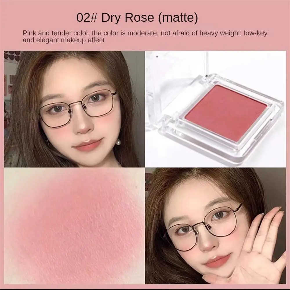 Blush Plate Peach Pallete Ace Mineral Pigment Cheek Blusher Powder ...