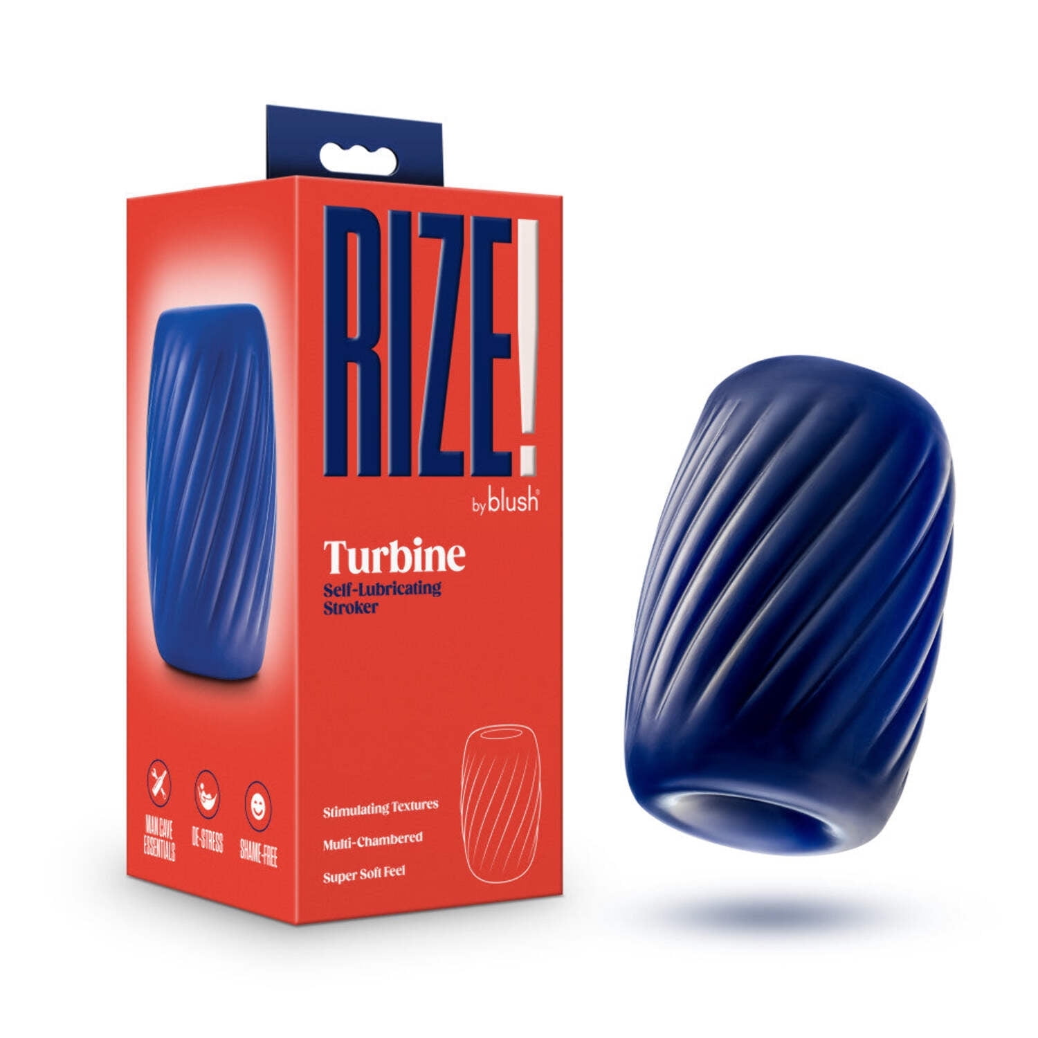Blush Rize Self Lubricating Stroker - Turbine - Walmart.com