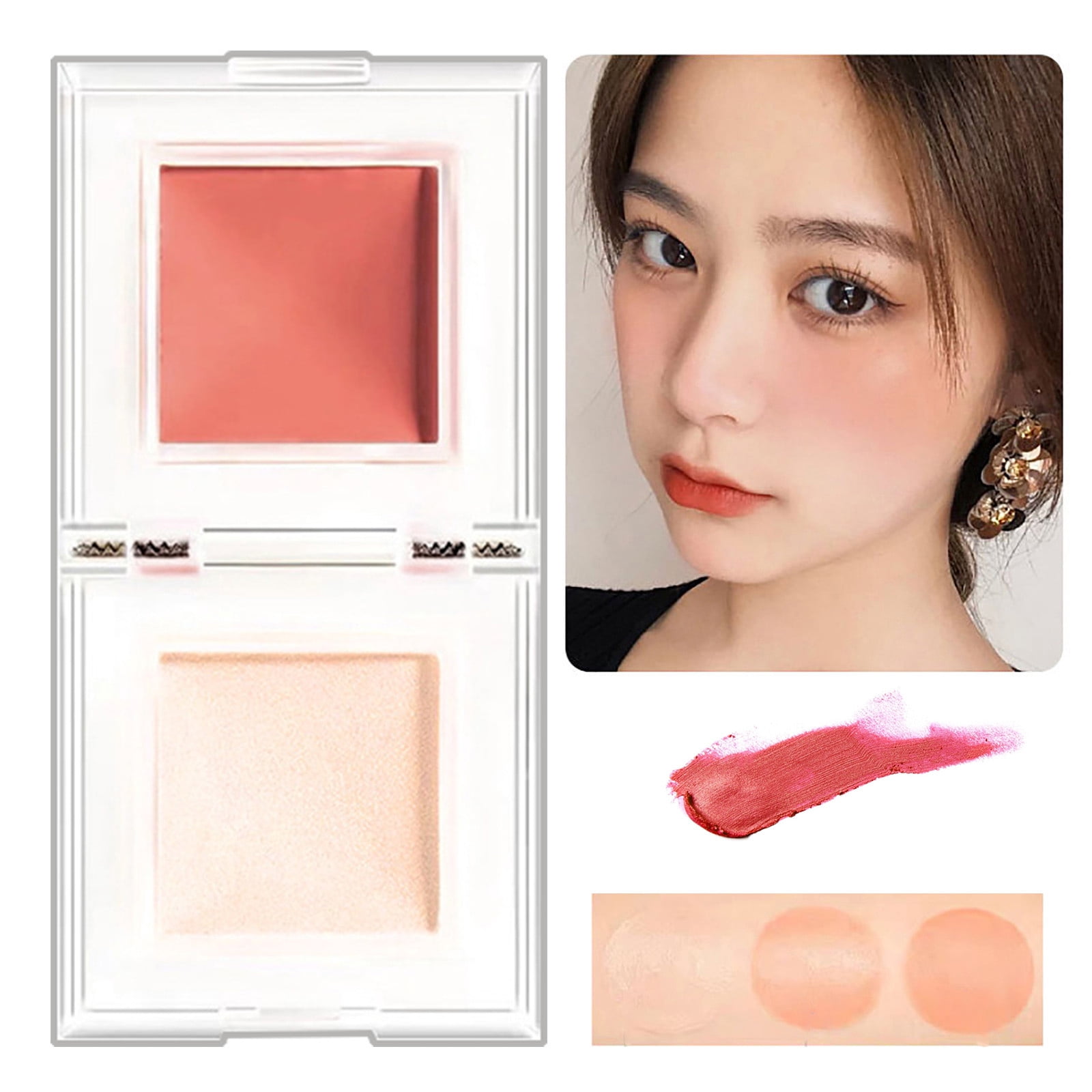 Blush Small Ice High Gloss Blush All-In-One Plate Two-Color Repair ...