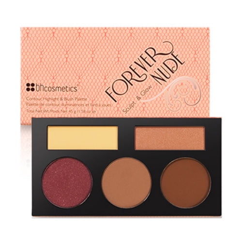 BH Cosmetics Forever Nude Sculpt & Glow Contouring Kits, Blusher ...