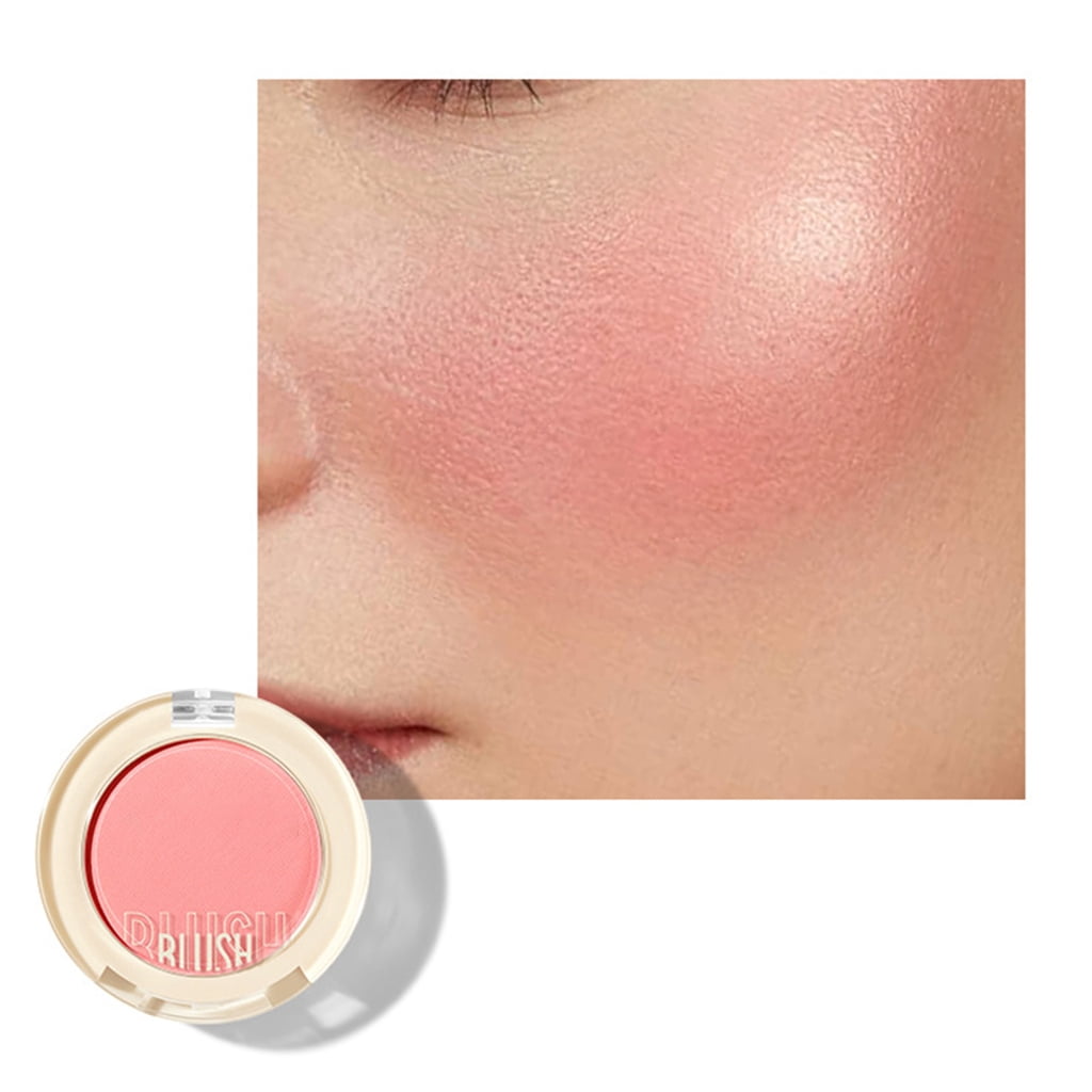 Blusher Palettes,Matte Powder Makeup,Natural Look Cheek Tint Face ...