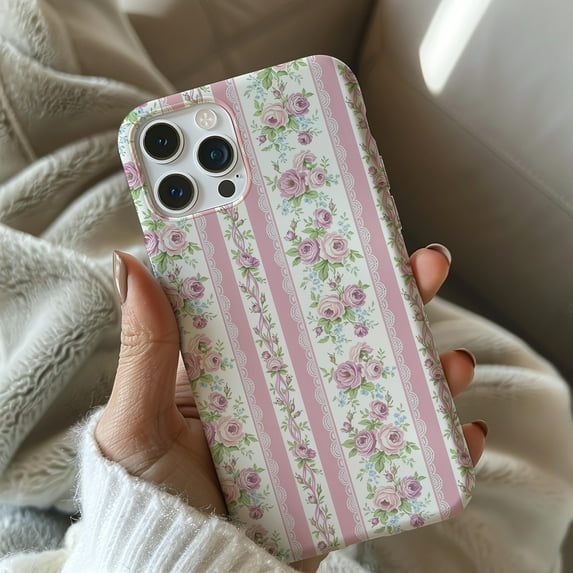 Blushing Floral Love Shack Inspired Phone Case with iPhone 17 through ...