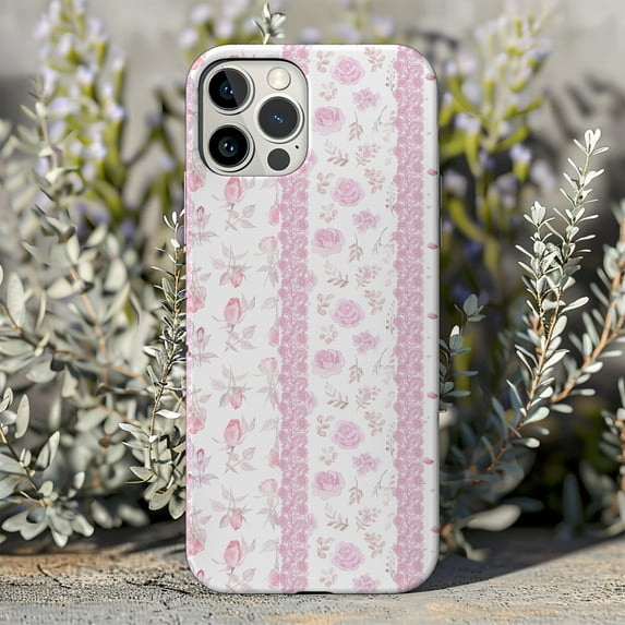 Blushing Florals Phone Case with iPhone 17 through 11 Pro Max, Gift for ...