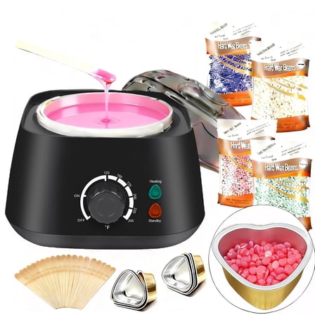 Wakse Hair Remover Personal Care: Ultimate At-Home Waxing Kit for Face ...