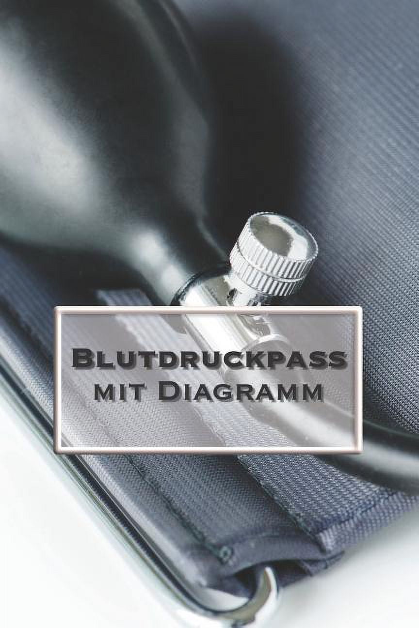Blutdruckpass Mit Diagramm : Blutdruck Tagebuch Zum Ausfüllen ...