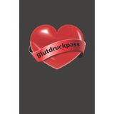 Blutdruckpass : Platz für 2000 Messungen - ca. DIN A5 - unkompliziert ...