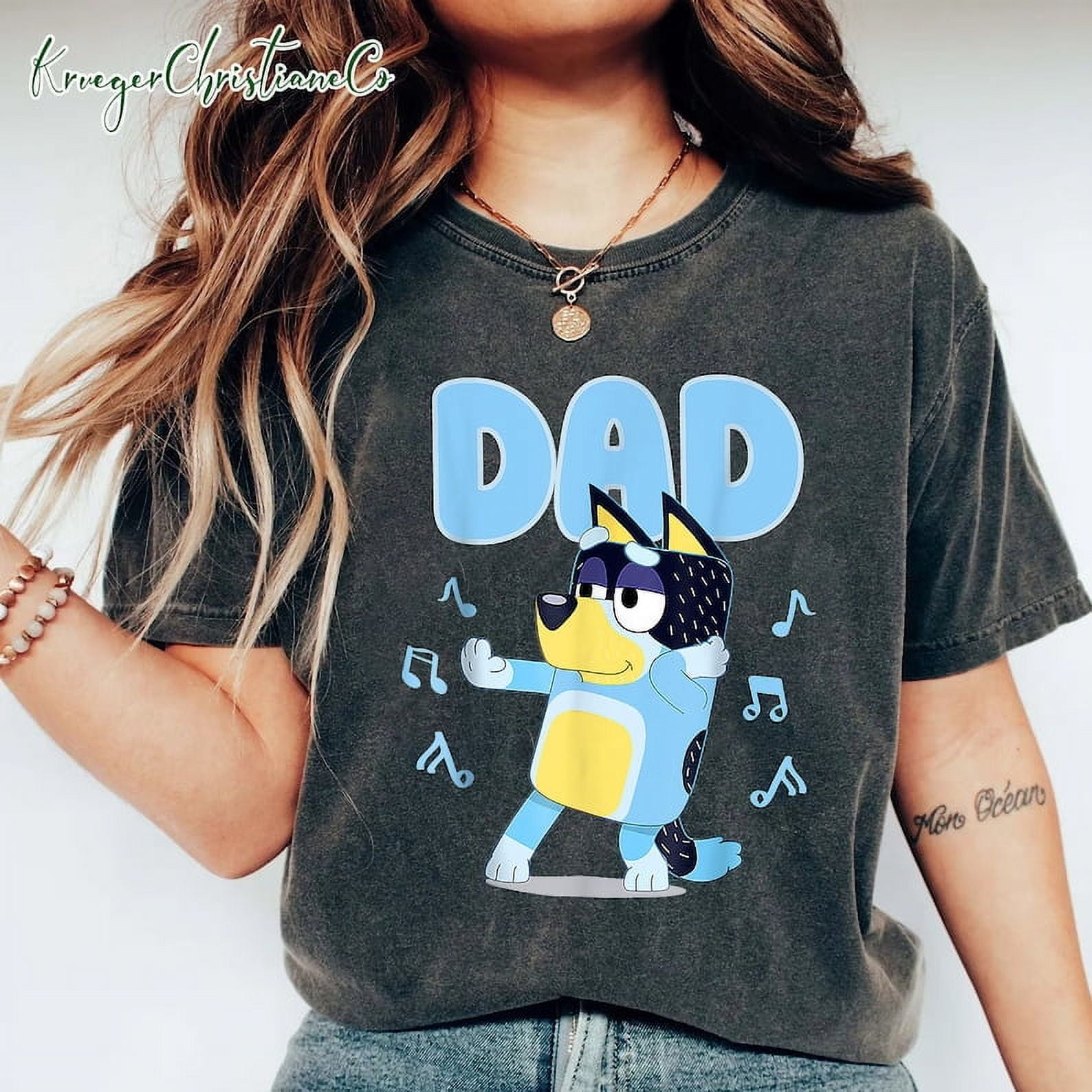 Bluye Bandit Dad T-shirt, Cool Dad Club Sweatshirt, Bluye Dad Shirt ...