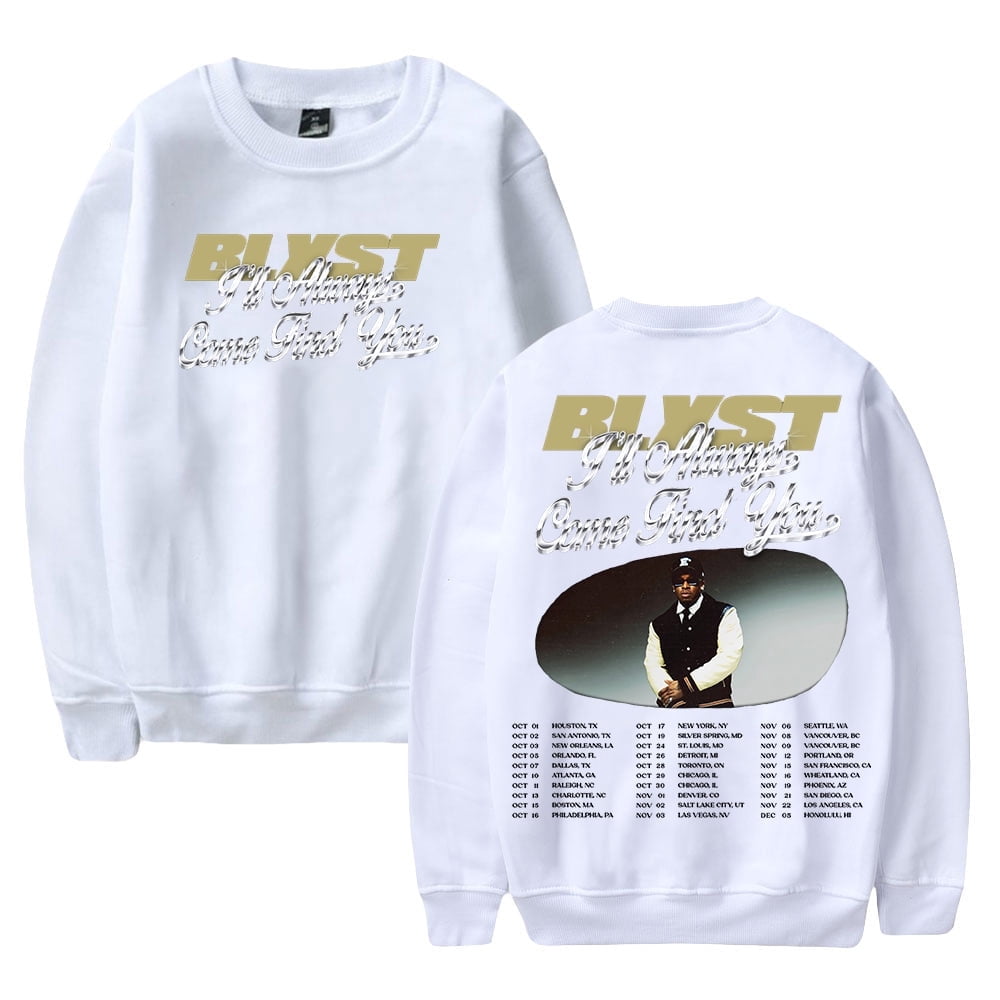 Blxst l'll Always Come Find You Tour 2024 Merch Long Sleeve Streetwear ...