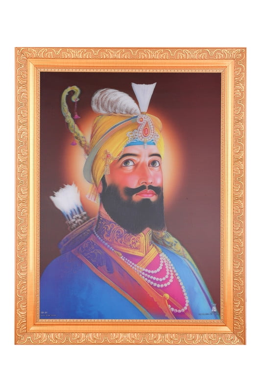 Bm Traders Guru Gobind Singh Ji Vintage Collection 5 Dimensional Layer ...